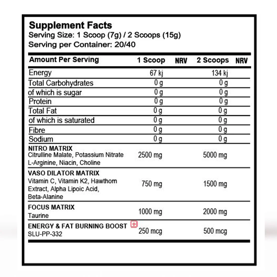 Limitless Performance - SLUPP Power (Non Stim Pre-Workout) - Weight loss Supplements / Slimming ...